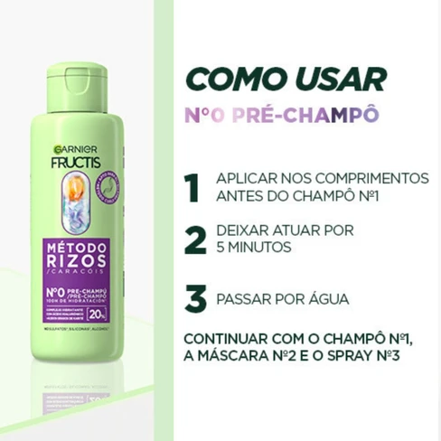 Fructis Curl Method Pre-Shampoo N0 for Moisturized Curls - Garnier ...