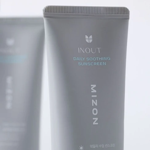 Mizon Inout Daily Soothing Sunscreen SPF50+ PA++++ Semi-Matte Finish ...