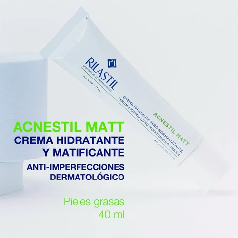 Rilastil Acnestil Crema hidratante mate Pieles con tendencia acneica ...