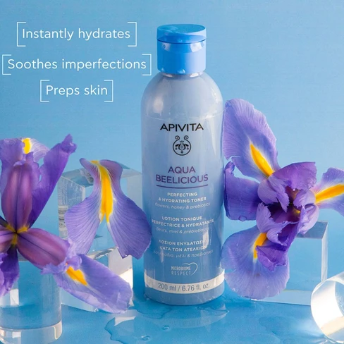 Apivita Tonique Hydratant et Perfecteur Aquabeelicious - SweetCare Reunion