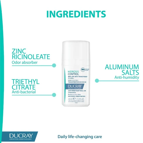 Ducray Hidrosis Anti-Perspirant Roll-On - SweetCare United Arab Emirates