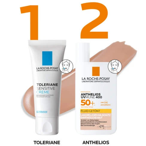 La Roche-Posay Anthelios Uvmune 400 Fluid Sunscreen for Face with Color ...