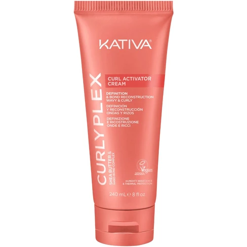 Kativa Curly Plex Curl Activator Cream Definition and Bond ...