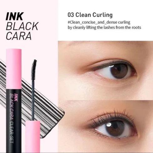 Peripera Ink Black Cara Curling Mascara for Eyeslashes - SweetCare ...