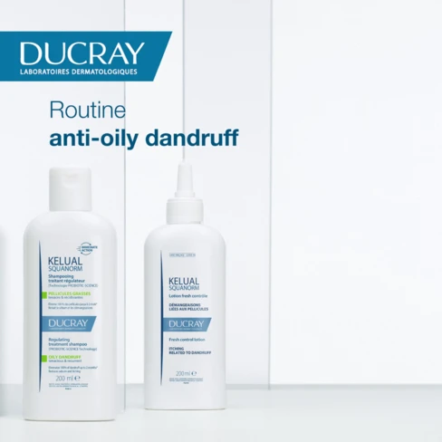 Ducray Squanorm-Kelual Champú Caspa Grasa - SweetCare Costa Rica