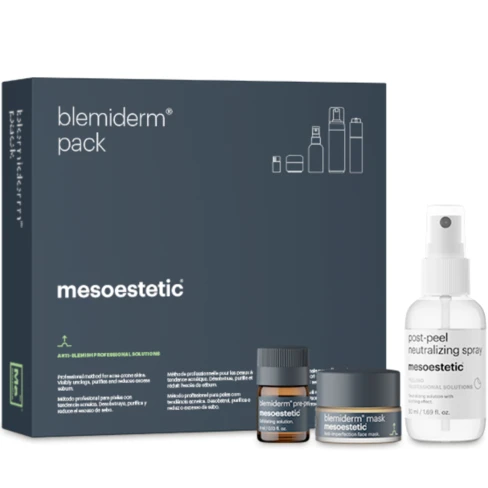 Mesoestetic Blemiderm Pack - Professional Use Anti-Blemish - SweetCare ...