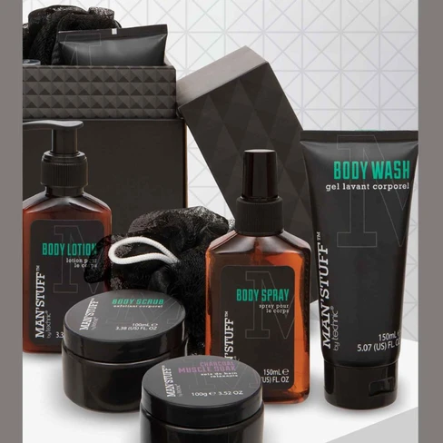 Man'Stuff Ultimate Gift Box Complete Grooming Set - SweetCare Philippines
