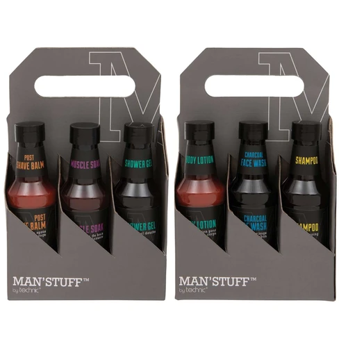 Man'Stuff Paquete de 6 productos para el baño completo - SweetCare