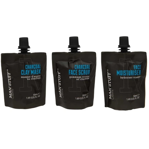 Man'Stuff Charcoal Set Detoxify and Revive - SweetCare India