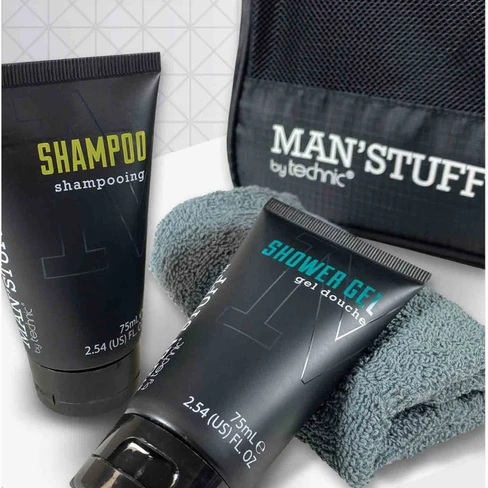 Man'Stuff Sports Bag On-the-Go Grooming Essential - SweetCare Nigeria