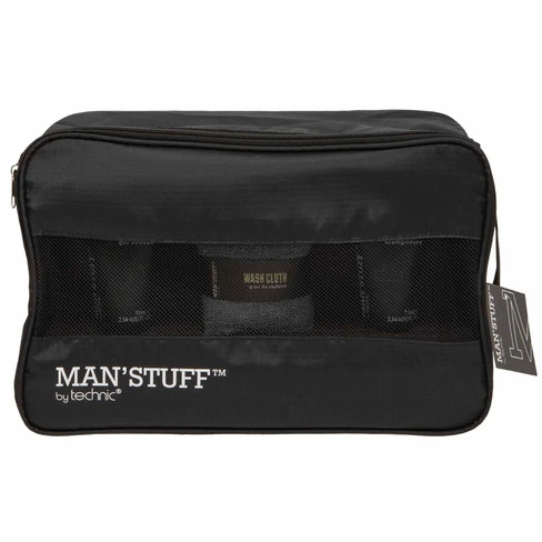 Man'Stuff Sports Bag On-the-Go Grooming Essential - SweetCare Pakistan