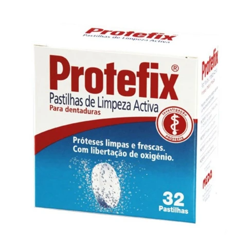 Protefix Active Cleanser Tablets with Active Oxygen for Dentures - SweetCare Trinidad and Tobago