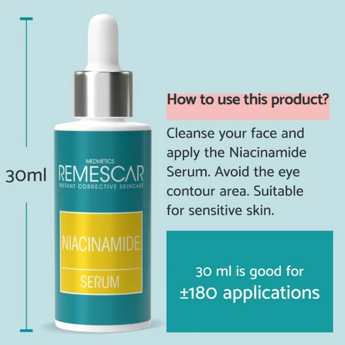 Remescar Niacinamide Serum Reduces Pigment Spots - SweetCare Namibia