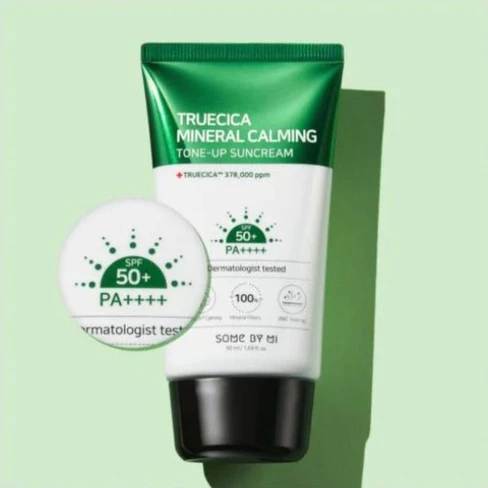 Some by Mi AHA-BHA-PHA Truecica Mineral Calming Suncream SPF50 ...