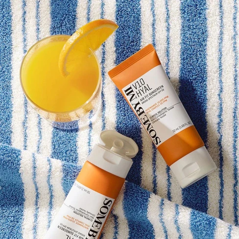 Some by Mi V10 HYAL Air Fit Sunscreen SPF50+ with Blemish Care ...