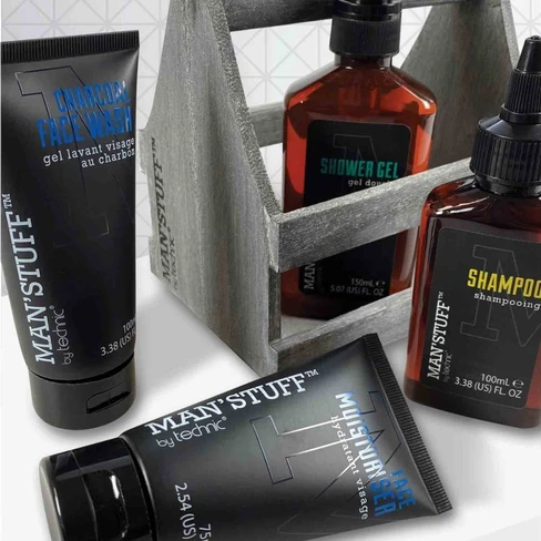 Man'Stuff Boîte à outils Essentiels pour le visage et le corps - SweetCare France