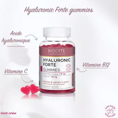 Biocyte Hyaluronic Forte Gummies Food Supplement - SweetCare United States