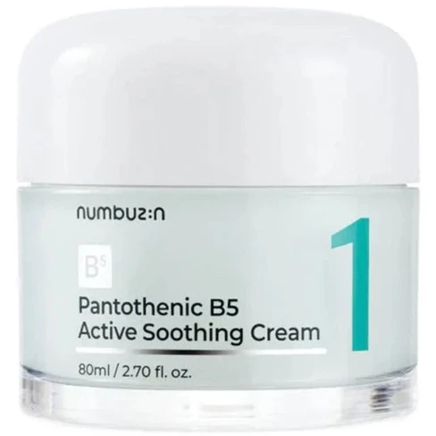 Numbuzin No.1 Pantothenic B5 Active Soothing Cream Long-Lasting ...