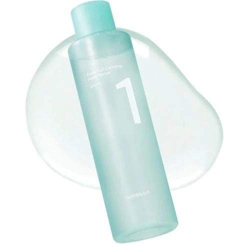 Numbuzin No.1 Pure-Full Calming Herb Toner to Reduce Redness ...