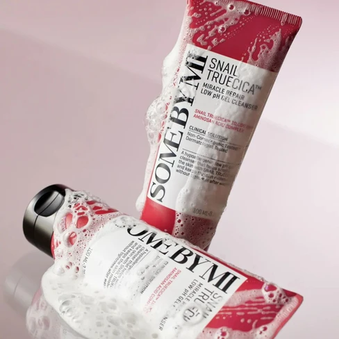 Some by Mi Snail TrueCICA Miracle Repair Low pH Gel Cleanser for Skin ...