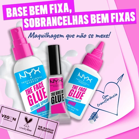 NYX Professional Makeup The Face Glue Gripping Primer Hydrating Formula ...