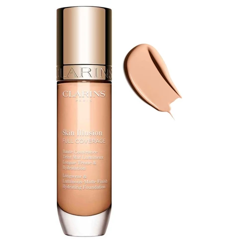 Clarins Skin Illusion FULL COVERAGE Longwear & Luminous-Matte Finish ...