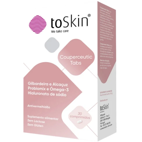 ToSkin Couperceutic Food Supplement for Redness Skin - SweetCare Finland