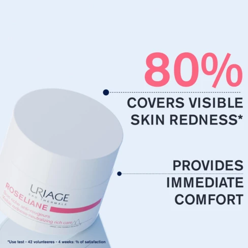 Uriage Roséliane Rich Cream Anti-Redness Sensitive Skin - SweetCare ANGUILA