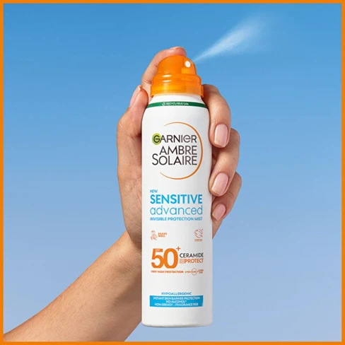 Garnier Ambre Solaire Sensitive Advanced Hypoallergenic Protective Mist ...