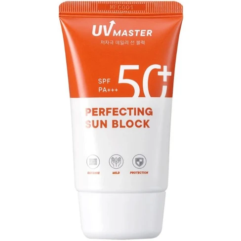 TonyMoly UV Master Perfecting Sun Block SPF50+ Moisturizing Sunscreen ...