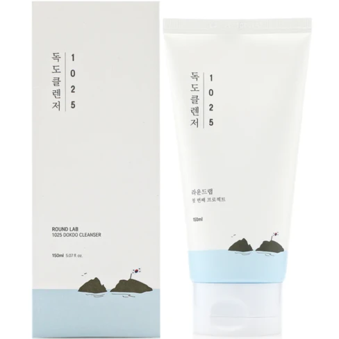 Round Lab Renewal 1025 Dokdo Cleanser Nettoyage quotidien du visage ...