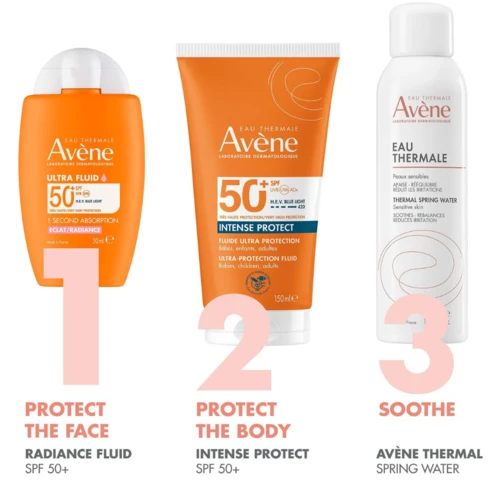 Avène Ultra Fluid Eclat Protetor Solar SPF50+ - SweetCare Japan