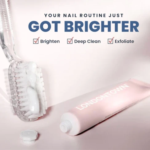 LondonTown Mani Bright Nail Scrub for Stained and Discolored Nails ...