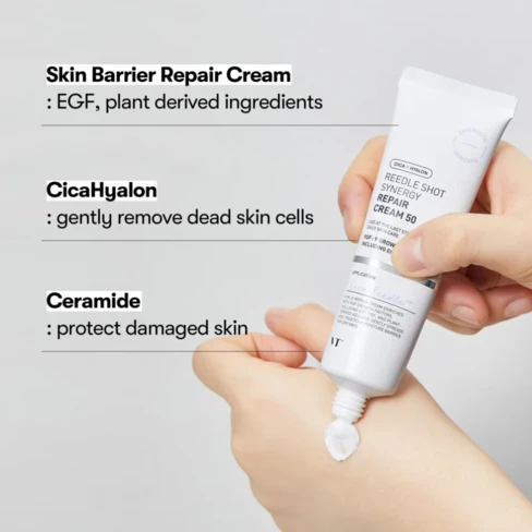 VT Cosmetics Reedle Shot Synergy Repair Cream 50 for All Skin Types ...