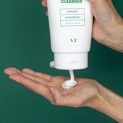 VT Cosmetics Cica Mild Foam Face Cleanser Acne-Prone Skin - SweetCare ...