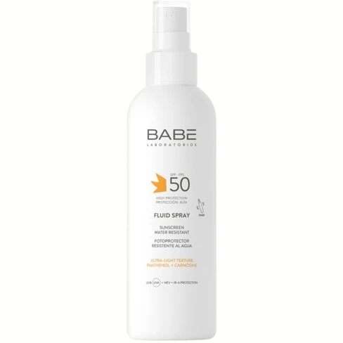 Babé Spray fluido SPF50 Protector solar textura ultraligera - SweetCare ...