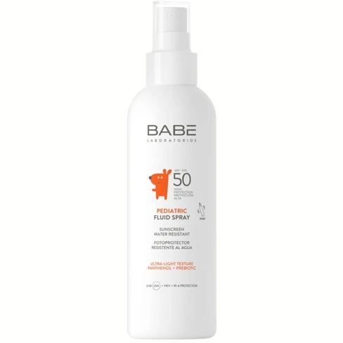 Babé Pediatric Fluid Spray SPF50 Sunscreen Ultra-Light Texture ...