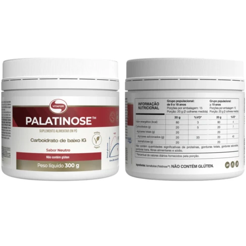 Vitafor Palatinose Carbohydrate Powder Food Supplement - SweetCare Cook ...