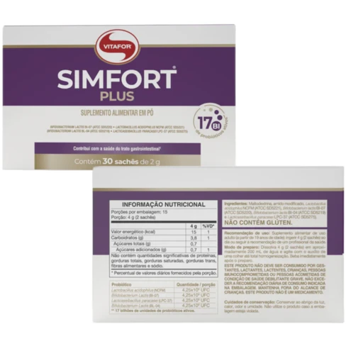 Vitafor Simfort Plus Supplément alimentaire en poudre - SweetCare Reunion