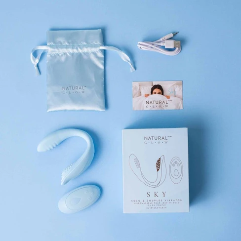 Natural Glow Sky Solo and Couples Vibrator - SweetCare Kiribati