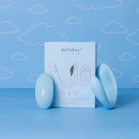 Natural Glow Sky Solo and Couples Vibrator - SweetCare Indonesia