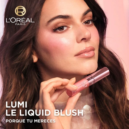 L'Oréal Paris Colorete líquido Lumi Le Fórmula ultra difuminable ...