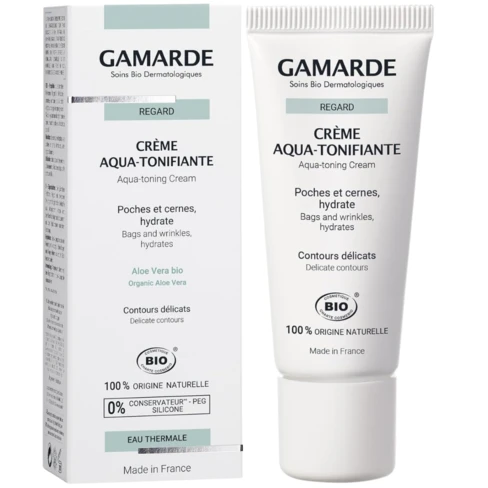 Gamarde Crema hidratante aqua tonificante para el contorno de ojos ...