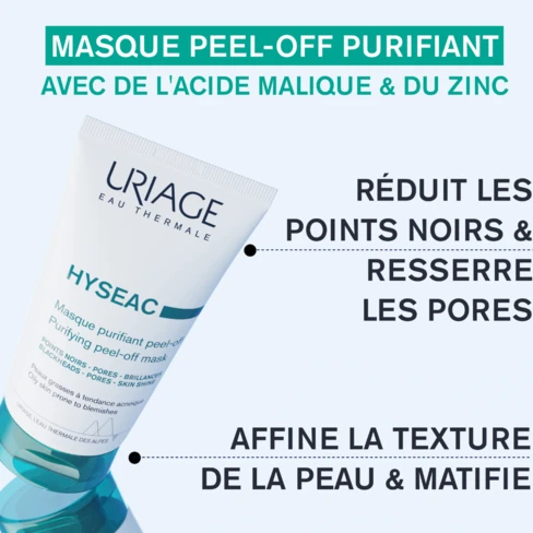 Uriage Hyséac Purifying Peel Off-Mask - SweetCare Norway