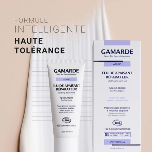 Gamarde Soothing Repair Fluid for Sensitive Skin - SweetCare Switzerland
