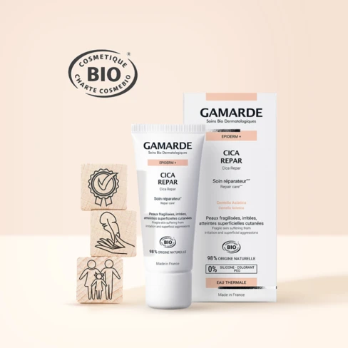 Gamarde Cica Repair Cream for Damaged Skin - SweetCare Ghana