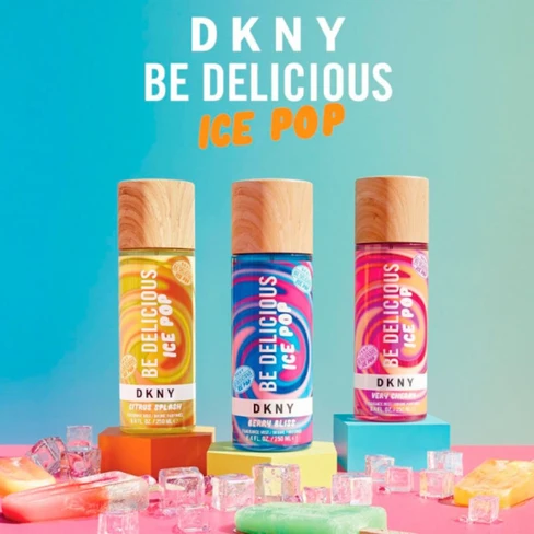 DKNY Be Delicious Ice Pop Citrus Splash Body Mist Light and Refreshing ...