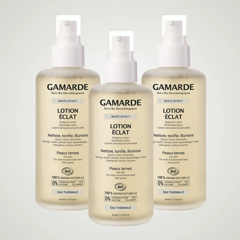 Gamarde Loción limpiadora facial Radiance - SweetCare Uruguay