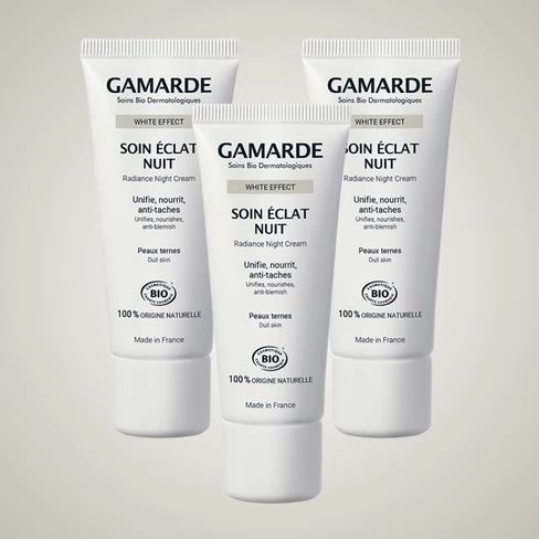 Gamarde Crema de noche para rostro radiante - SweetCare Chile