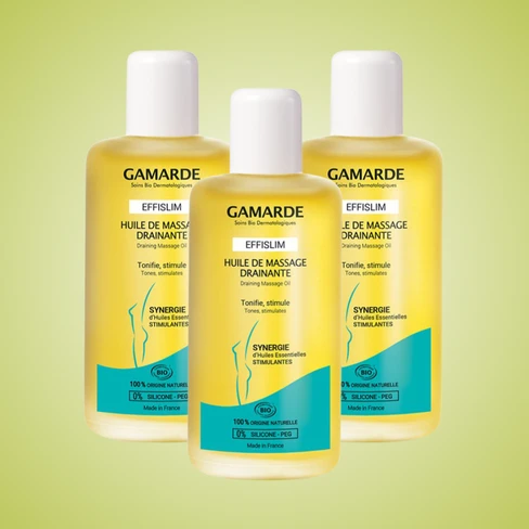 Gamarde Huile de massage drainante et tonifiante - SweetCare France